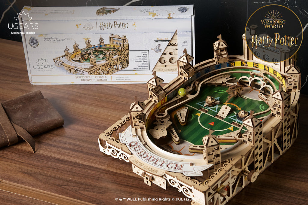 UGEARS Harry Potter Quidditch Pinball Machine | UGEARS Singapore